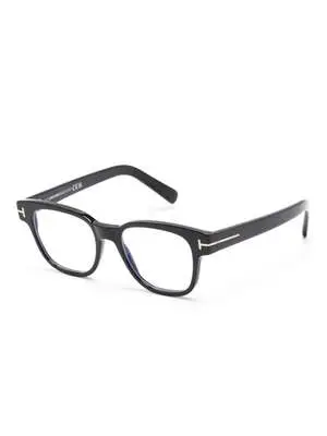 TOM FORD Round-frame Glasses - Black