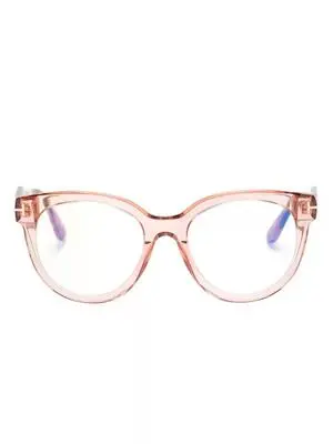 TOM FORD Butterfly-frame Glasses - Pink