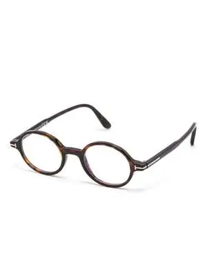 TOM FORD Ft5975b Round-frame Glasses