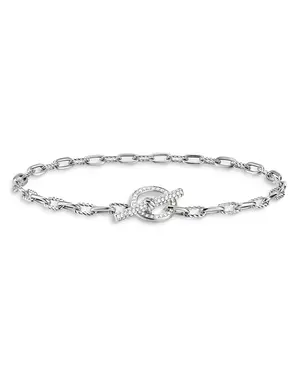 David Yurman Dy Madison Chain Bracelet - Silver
