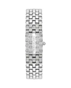 FERRAGAMO Secret Diamond Watch, 19mm X 30mm