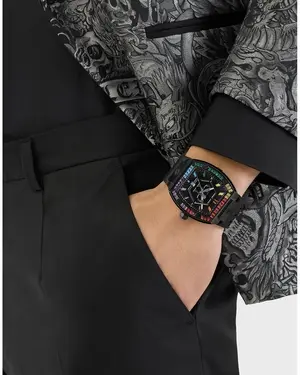 Philipp Plein The Hexagon Phantom Watch - Black