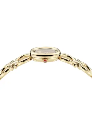 FERRAGAMO Double Gancini Watch, 25mm - Gold