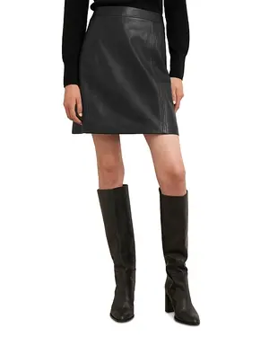 HOBBS LONDON Annabelle Leather Skirt