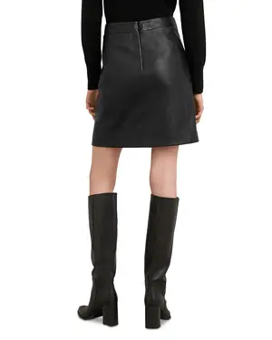 HOBBS LONDON Annabelle Leather Skirt