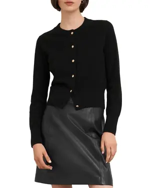 HOBBS LONDON Annabelle Leather Skirt