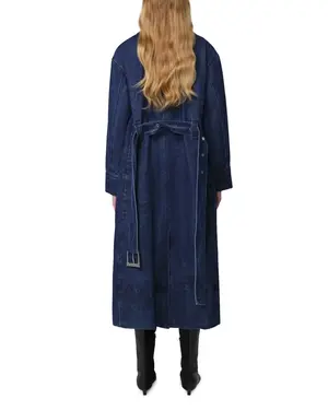 Apparis Tate Denim Trench Coat