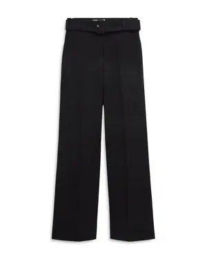 HOBBS LONDON Drew Belted Wide Leg Trousers