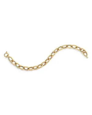 Bloomingdale'S 14k Yellow Link Chain Bracelet - Gold