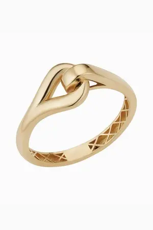 ORADINA 14k Gold Forever Linked Ring - Yellow Gold