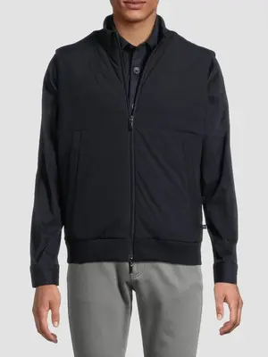 Robert Barakett Fremantle Quilted Vest - Navy