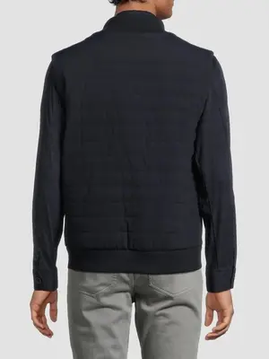 Robert Barakett Fremantle Quilted Vest - Navy
