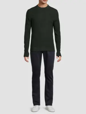 Robert Barakett Watertown Crewneck Sweater - Olive