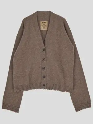 UMA WANG Cashmere Cardigan - Brown