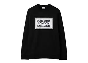 Burberry Fawson Logo Print Sweatshirt