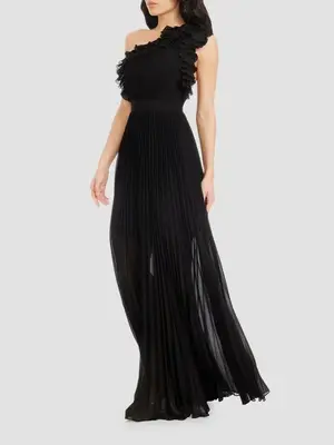Dress The Population Vida One-shoulder Gown