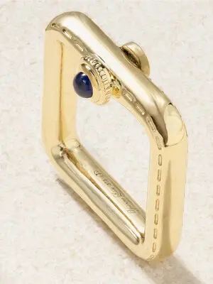 Yvonne Léon Bague Gousset 9-karat Sapphire And Diamond Ring