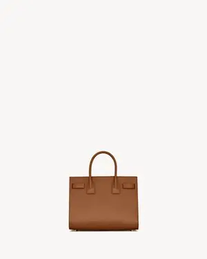 Saint Laurent Sac De Jour Nano Leather Bag