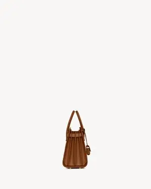 Saint Laurent Sac De Jour Nano Leather Bag