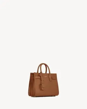Saint Laurent Sac De Jour Nano Leather Bag