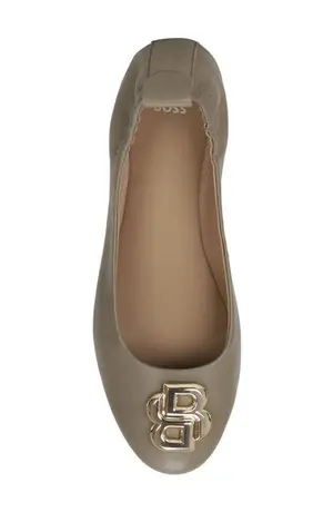 BOSS Dasy Ballet Flat - Medium Brown