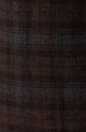 THE NORMAL BRAND Brightside Flannel Lined Workwear Jacket - Brown Plaid