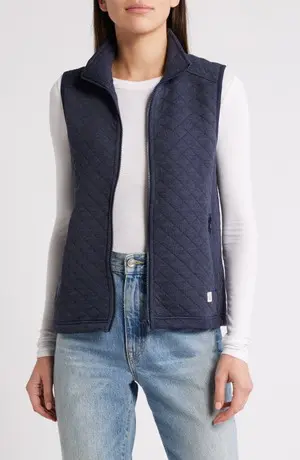 Marine Layer Zip Up Vests For Women