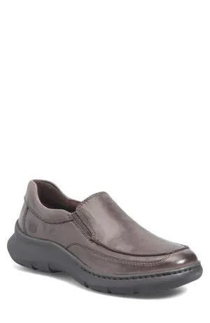 BØRN Cambridge Slip-on Sneaker - Dark Brown Leather