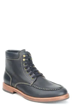WARFIELD & GRAND Roseberg Derby Boot - Black