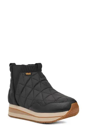 Teva Reember Mid Platform Bootie - Black