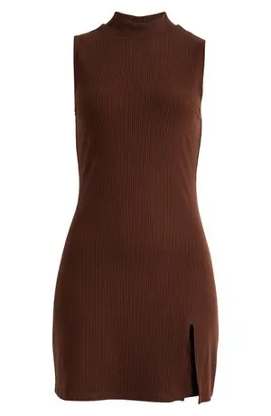 REFORMATION Skylar Rib Mini Dress