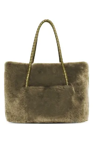 AIMEE Embrace Genuine Shearling Tote
