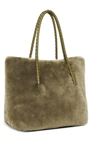 AIMEE Embrace Genuine Shearling Tote
