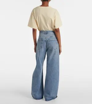 AGOLDE Low-rise Wide-leg Jeans