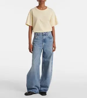 AGOLDE Low-rise Wide-leg Jeans