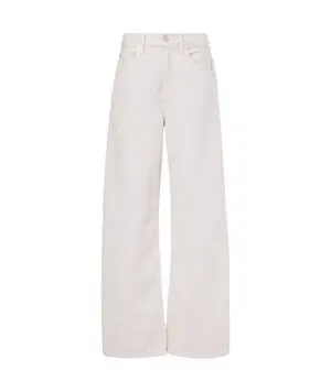 AGOLDE Low-rise Wide-leg Jeans - White