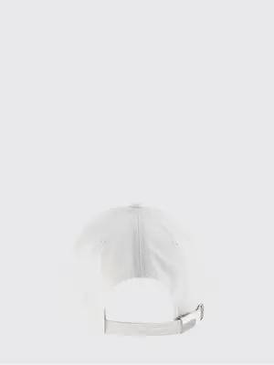 BOSS Cotton Baseball Cap With Logo Print - White