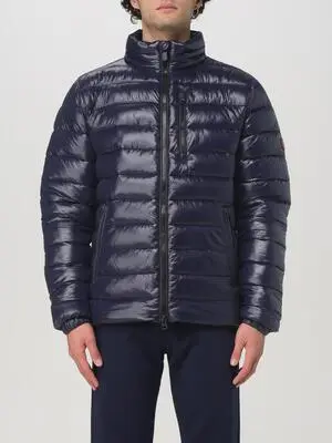 SAVE THE DUCK Quilted Zip Up Jacket - Blue