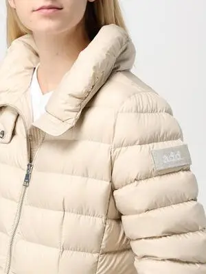 Add Quilted Hooded Jacket - Ivory