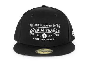 DENIM TEARS X New Era 59fifty Fitted Cap - Black | Editorialist