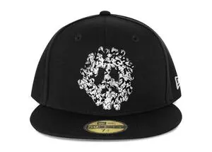 DENIM TEARS X New Era Peace 59fifty Fitted Cap - Black