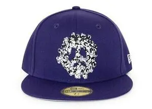 DENIM TEARS X New Era Peace 59fifty Fitted Cap - Purple