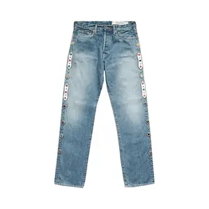 Kapital Monkey Cisco Studs 5 Pocket Denim