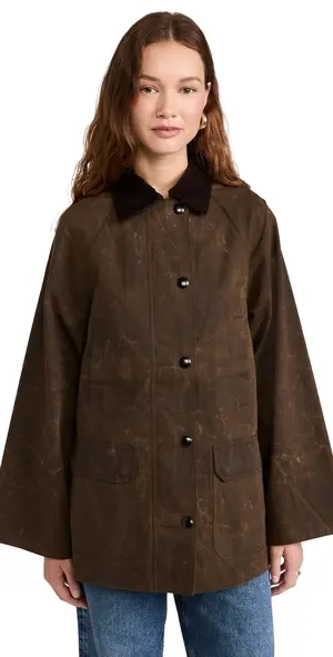 ALEX MILL Chiltern Street Barn Jacket - Brown