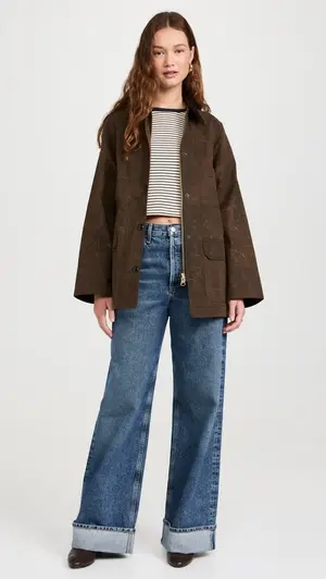 ALEX MILL Chiltern Street Barn Jacket - Brown