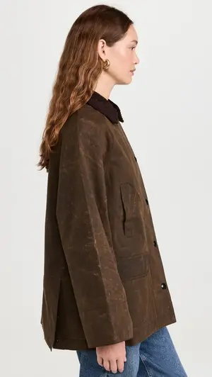 ALEX MILL Chiltern Street Barn Jacket - Brown