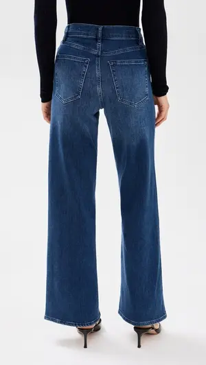 FRAME Le Slim Palazzo Jeans