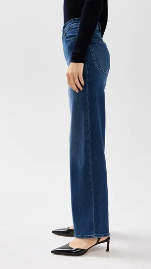 FRAME Le Slim Palazzo Jeans