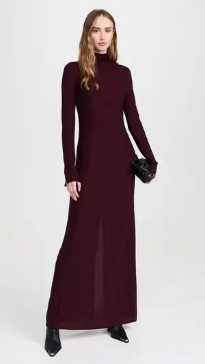 Rag & Bone Lilith Turtleneck Maxi Dress
