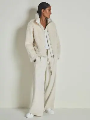 Les 100 Ciels Cameron Faux-fur Coat